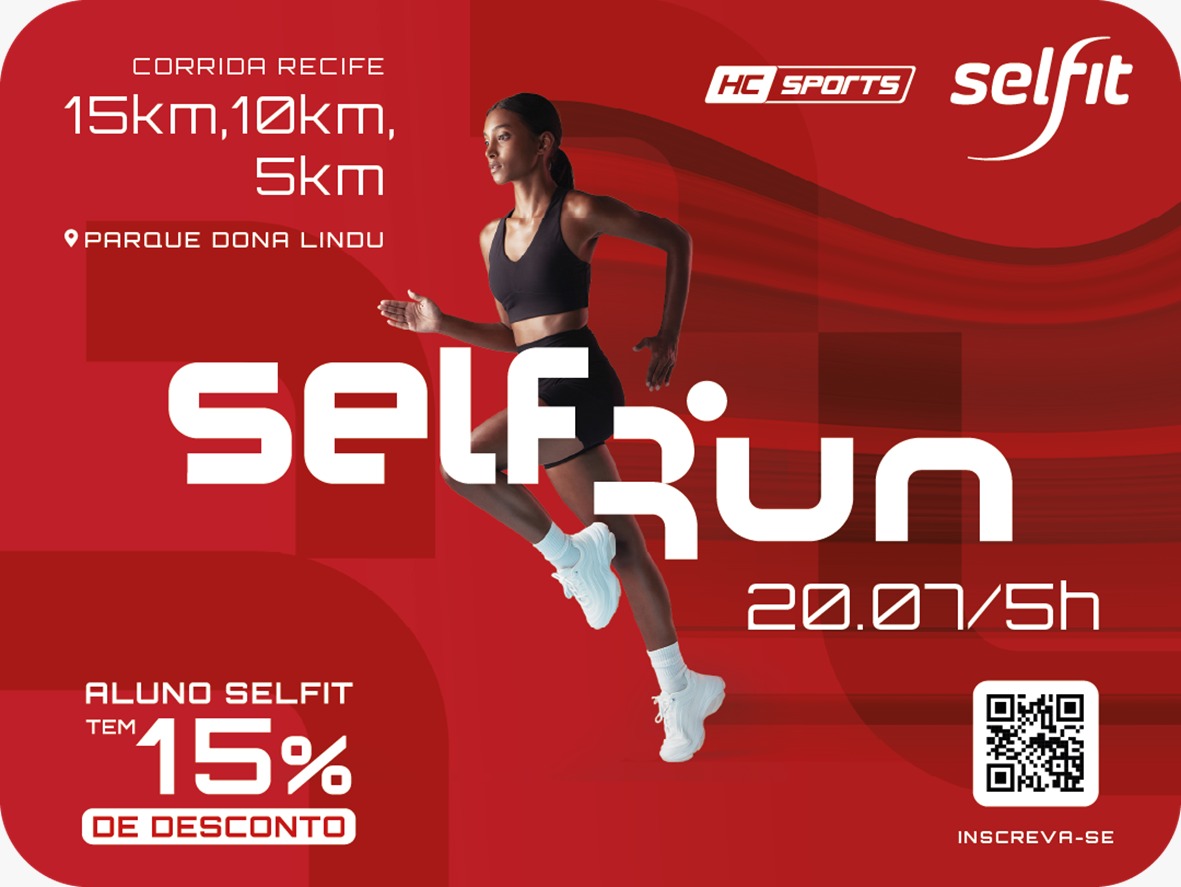 Vem aí a Self Run: a primeira corrida oficial da Selfit movimenta Recife em julho - ClickREC